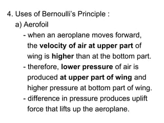 3.6 Bernoulli Principle | PPT