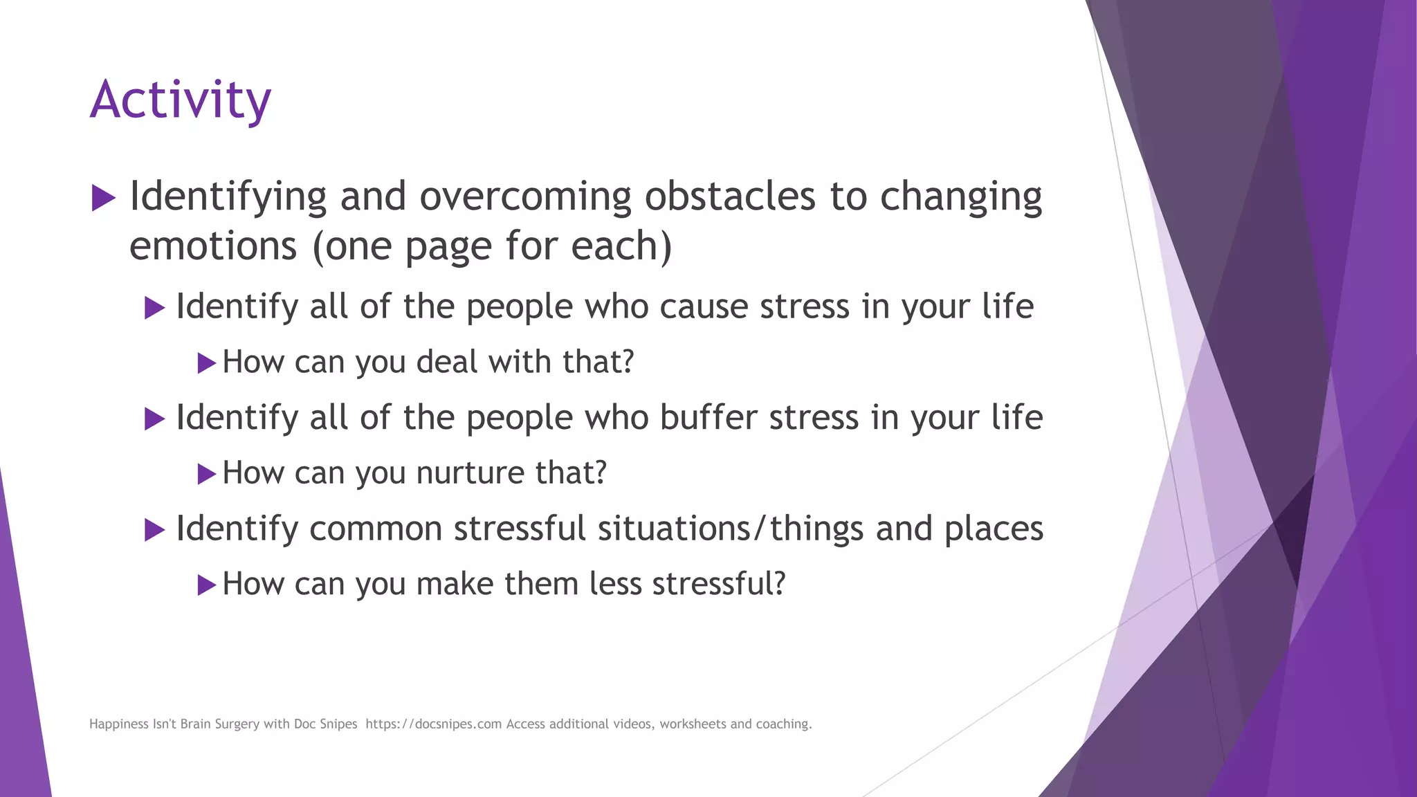 Emotion Regulation: Improving Happiness and Preventing Distress | PPTX