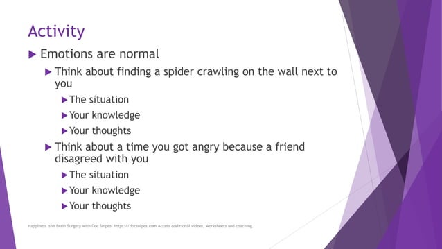Emotion Regulation: Improving Happiness and Preventing Distress | PPTX