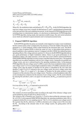 3.[14 28]space vector based dual zero-vector random centered distribution pwm algorithm for ...