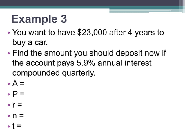 3.5 interest problems | PPT