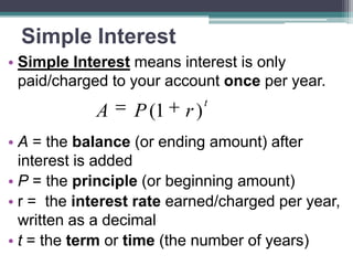 3.5 interest problems | PPTX | Stocks and Bonds | Personal Investing