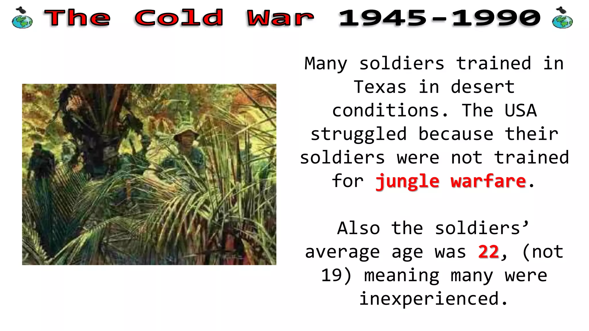 Vietnam War - why not beat viet cong | PPTX