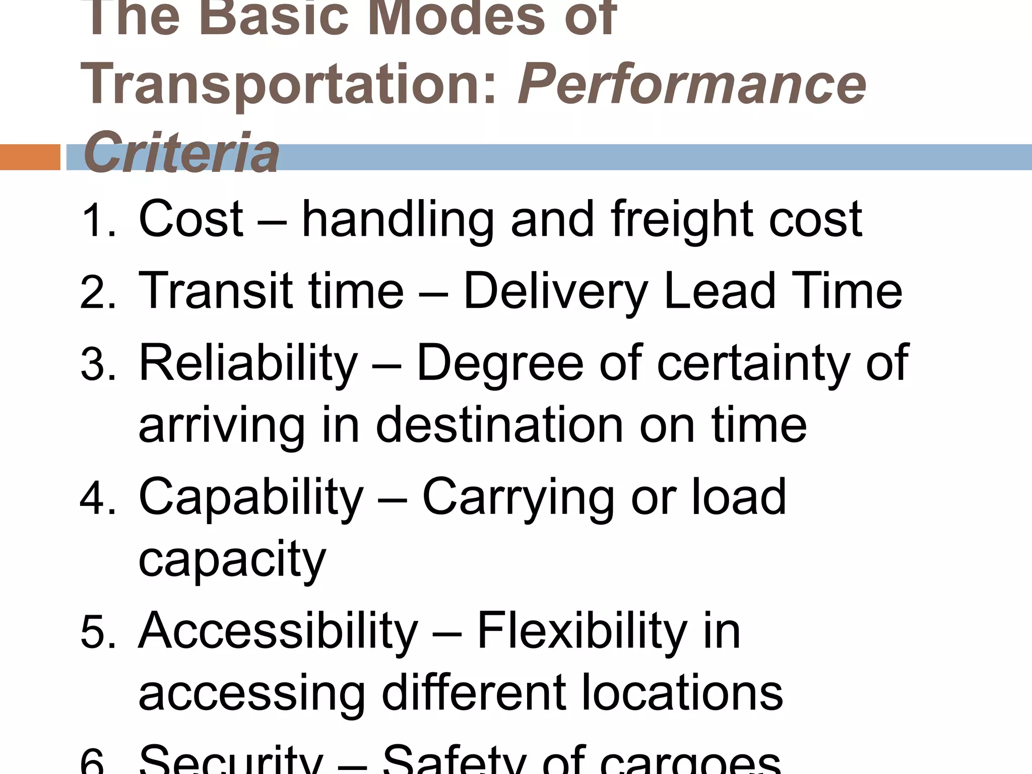 3. transpo system overview | PPT