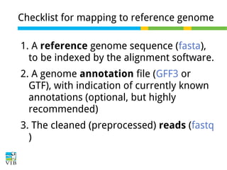 RNA-seq: Mapping and quality control - part 3 | PDF