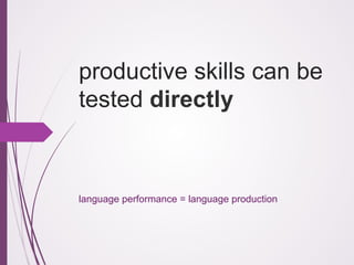 3.3 tests of productive skills: workshop CTS-Academic | PDF