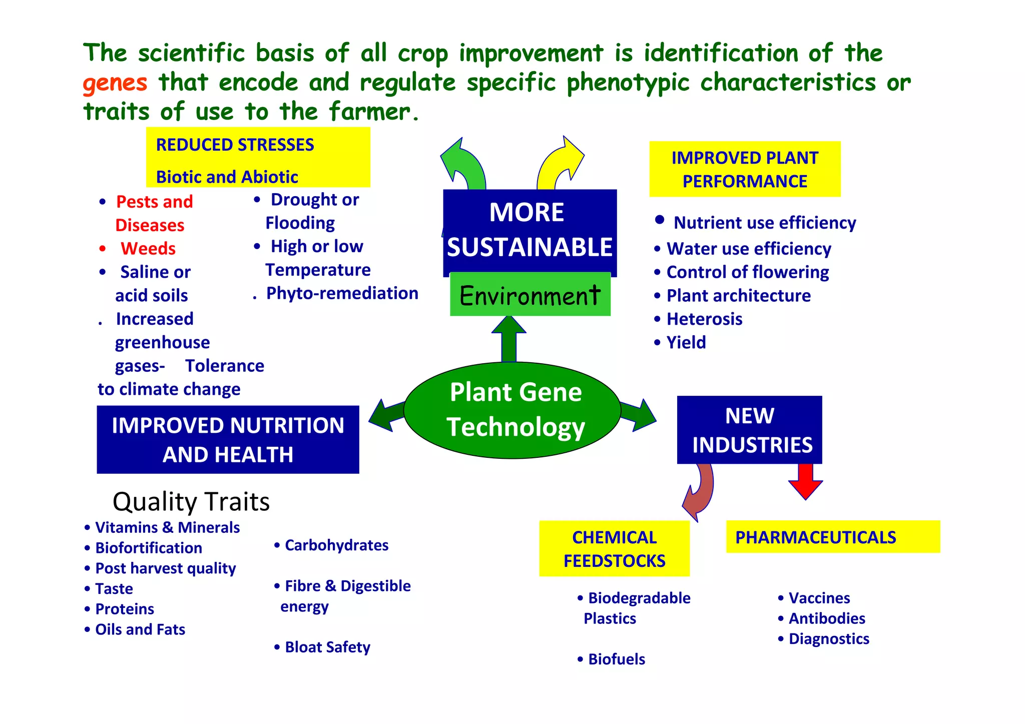 B4FA 2012 Tanzania: Plant breeding and GM technology - Chris Leaver | PPT