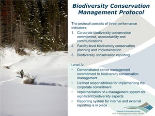 Mining & Biodiversity Conservation Management | PDF