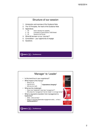 Stakeholder engagement guidance note | PDF | Business Administration ...