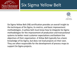 Lean Six Sigma White Belt Webinar | PPTX