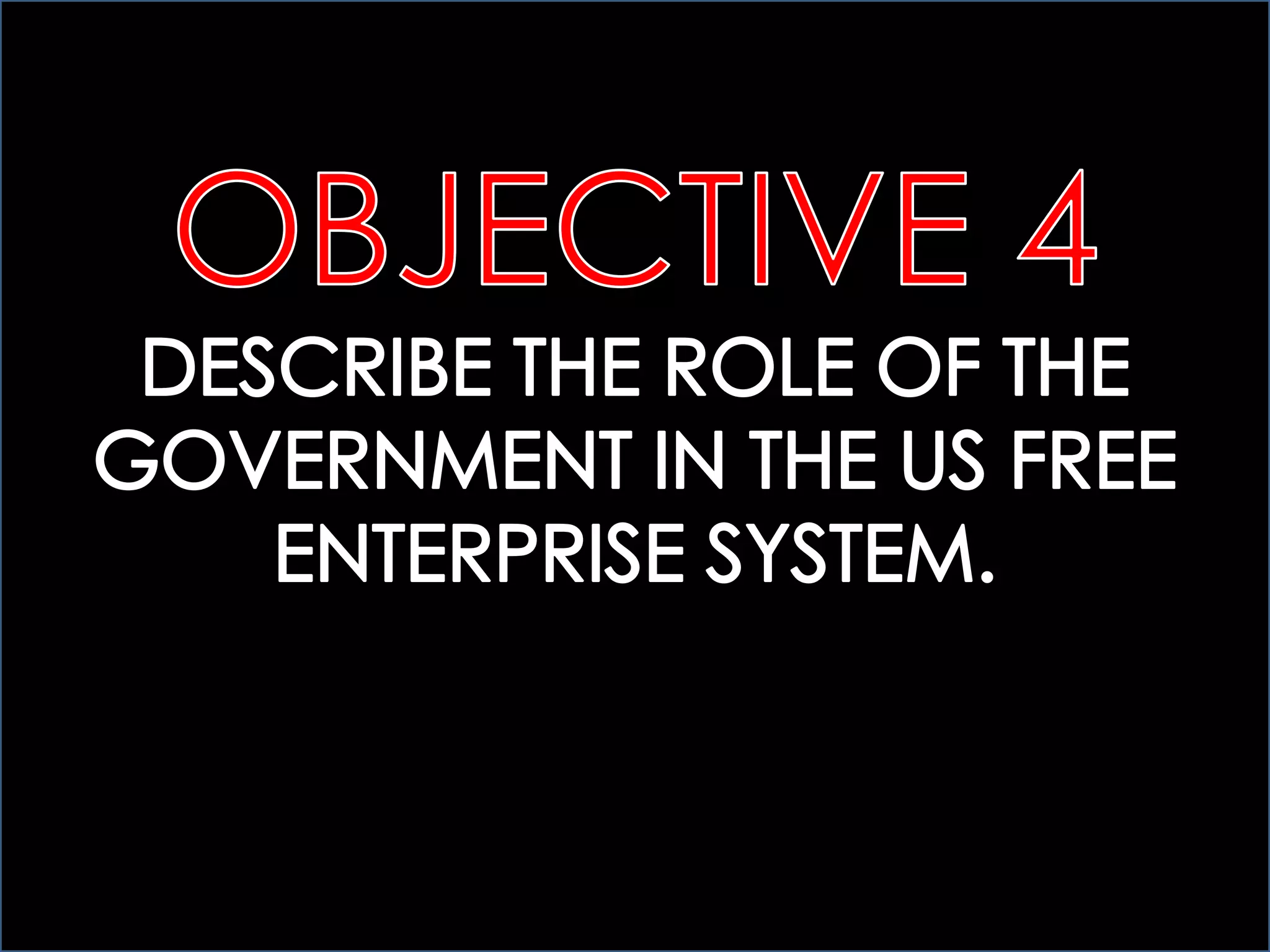ECOGOV: 3.1 BENEFITS OF FREE ENTERPRISE | PPTX