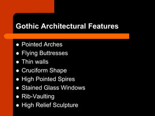 3. gothic architecture | PPTX
