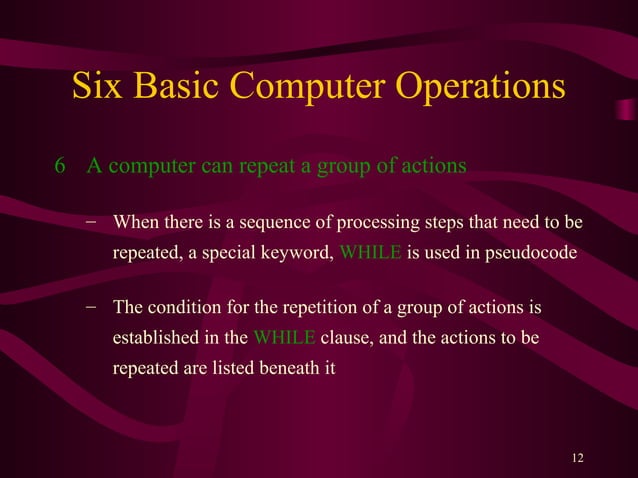 pseudo code basics | PPT | Programming Languages | Computing