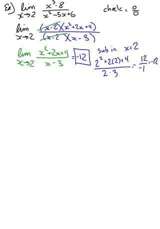 3.3 methods of finding limits | PPTX