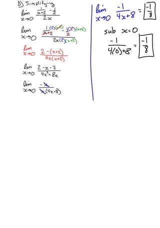 3.3 methods of finding limits | PPTX