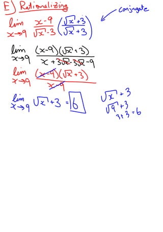 3.3 methods of finding limits | PPTX