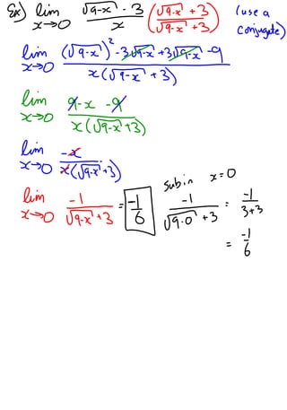 3.3 methods of finding limits | PPTX