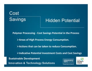 Polymer Processing Cost Saving Workshop - 03 Sustainable Development ...