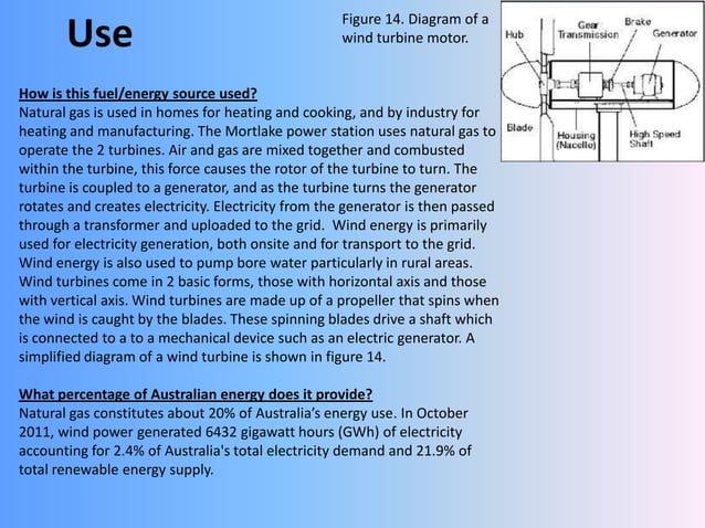 Gas versus Wind as an Energy Source - Jess | PPT