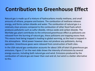 Gas versus Wind as an Energy Source - Jess | PPT