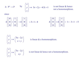 Homomorphisms | PPT