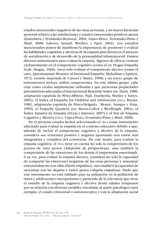 3.2. evaluación de la empatía | PDF