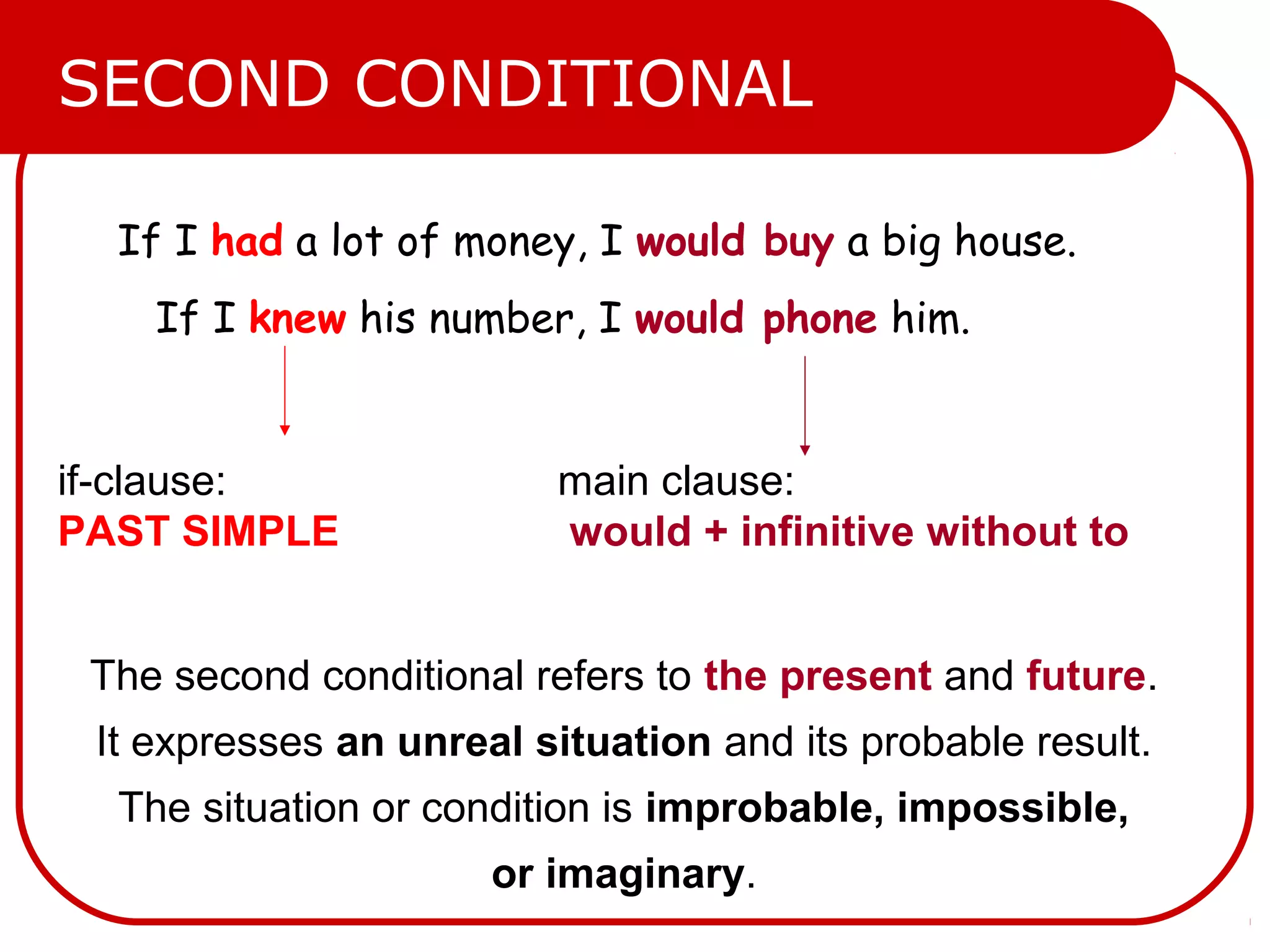3. conditionals | ODP