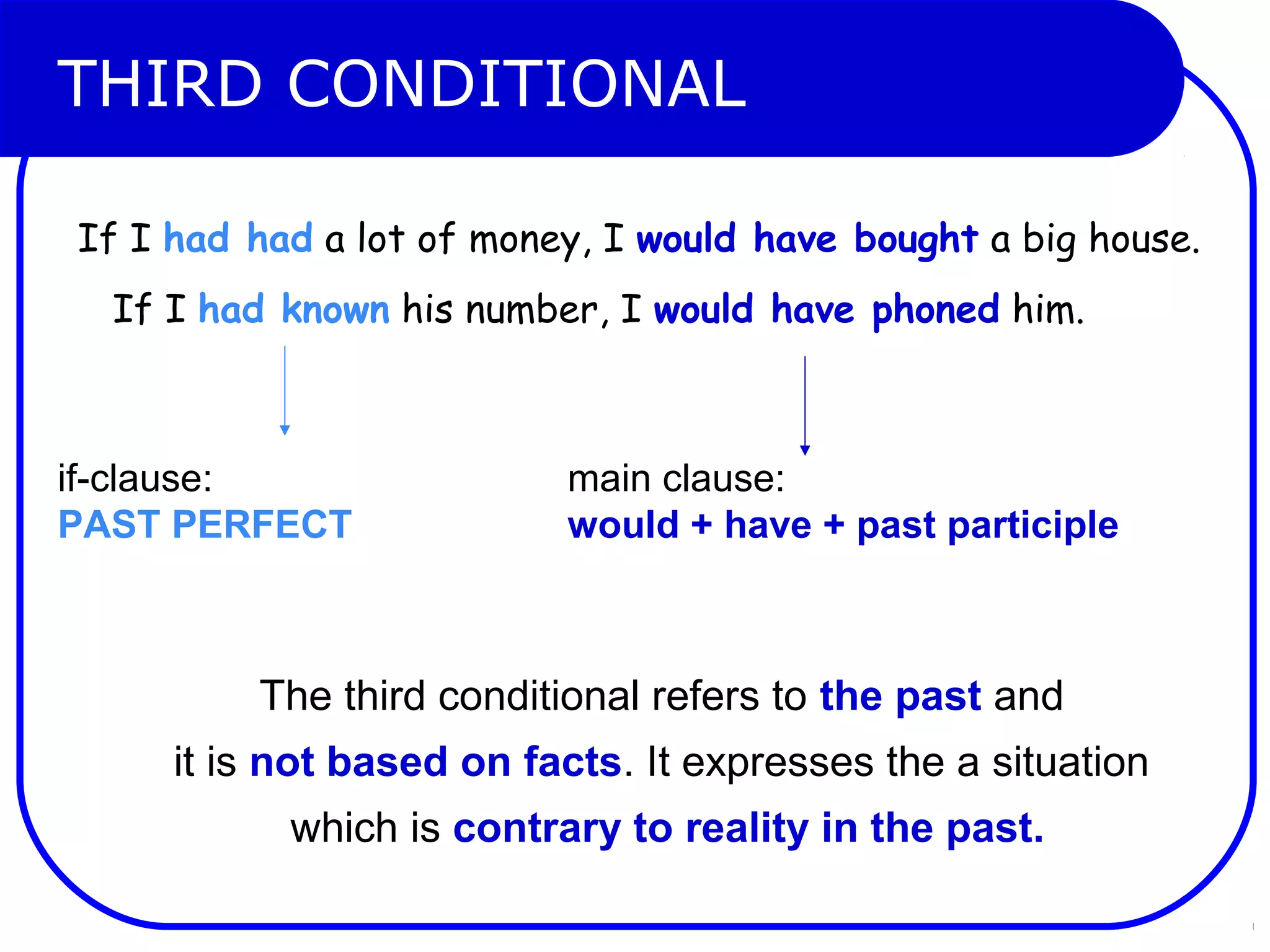 3. conditionals | ODP