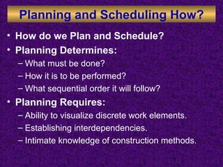 3. construction planning. construction project management | PPT