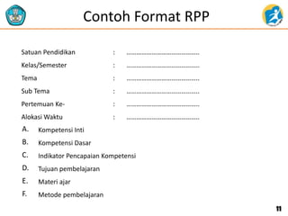 Rambu-rambu Penyusunan RPP | PPT