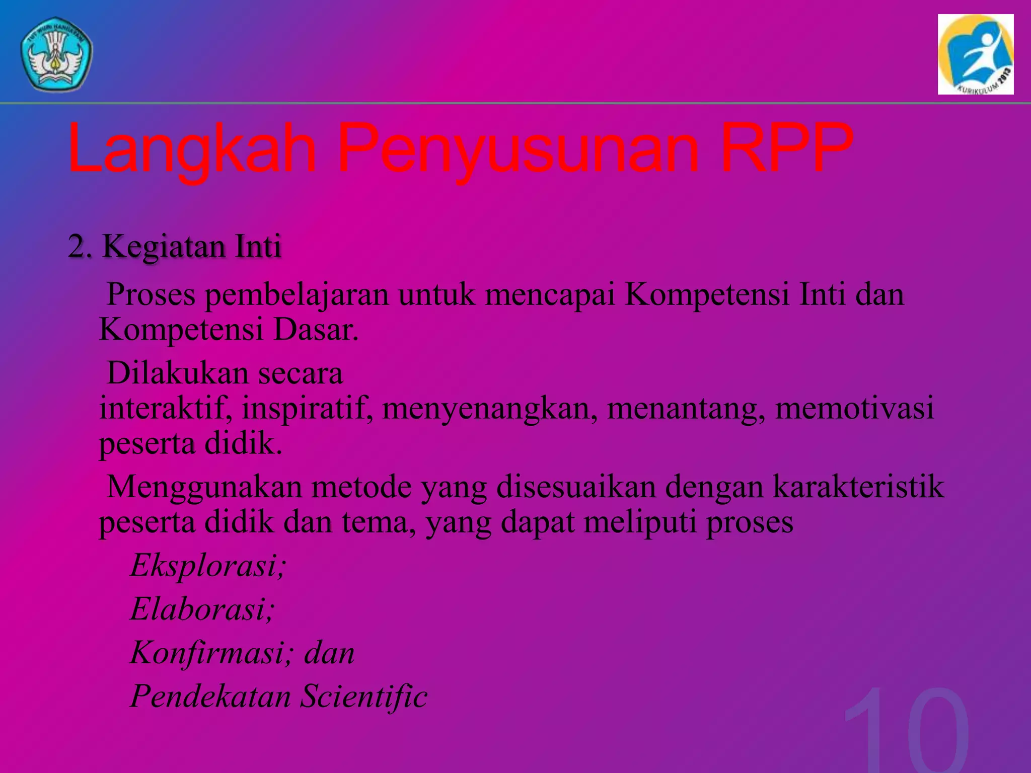 rambu- rambu penyusunan RPP | PPTX