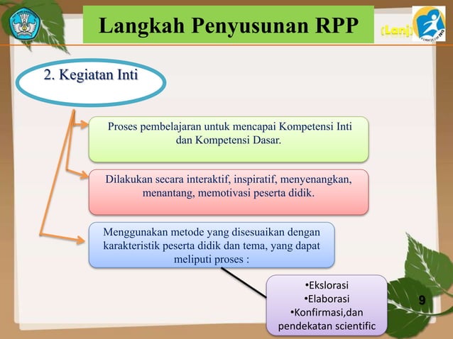 3.1.1 rambu rambu penyusunan rpp tematik | PPT