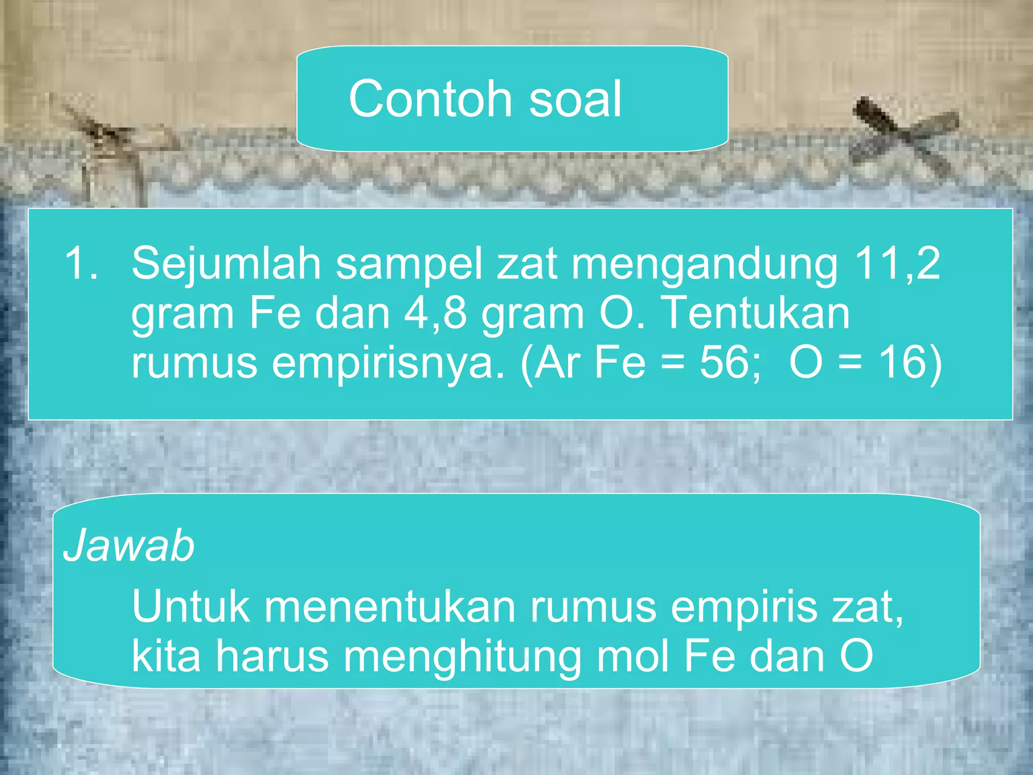 PPT Rumus Empiris dan Rumus Molekul | PPT