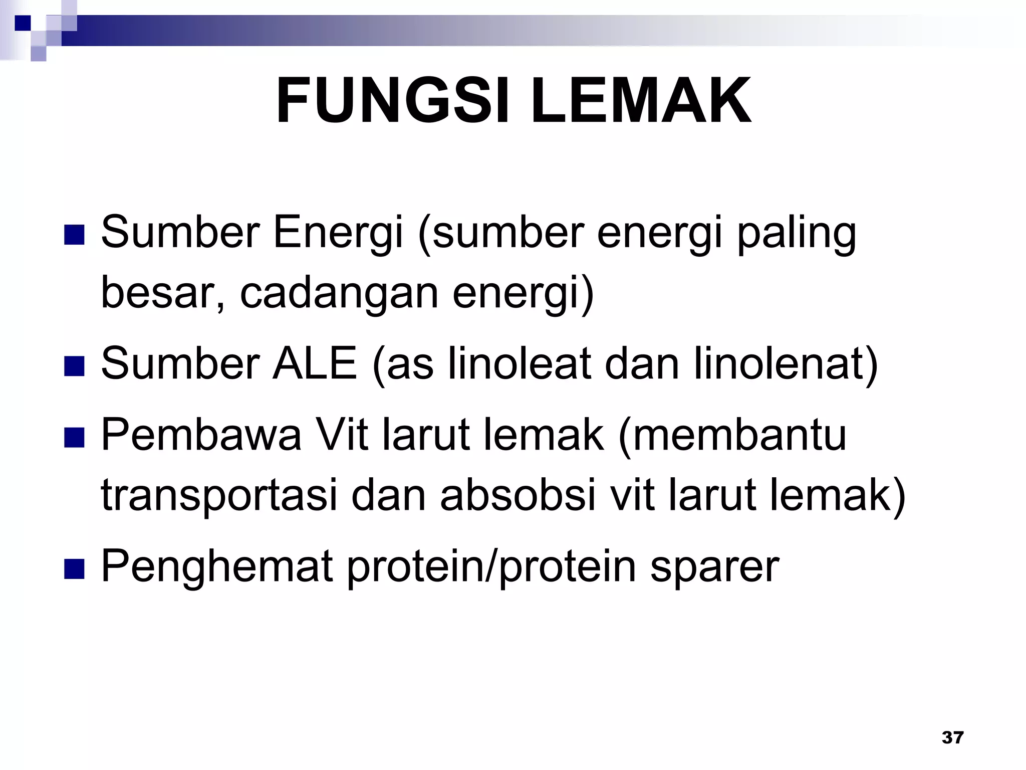 lemak | PPT