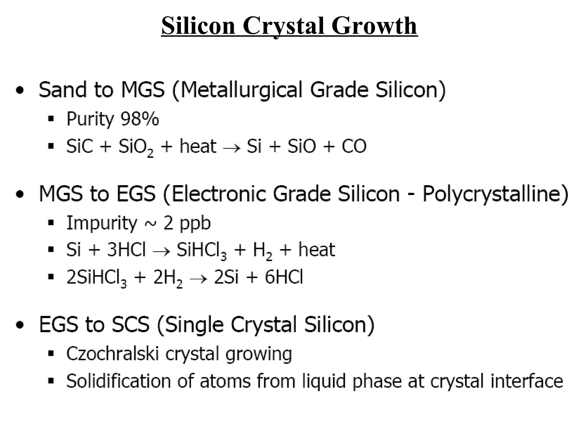 3. crystal growth and wafer fabrication | PPT