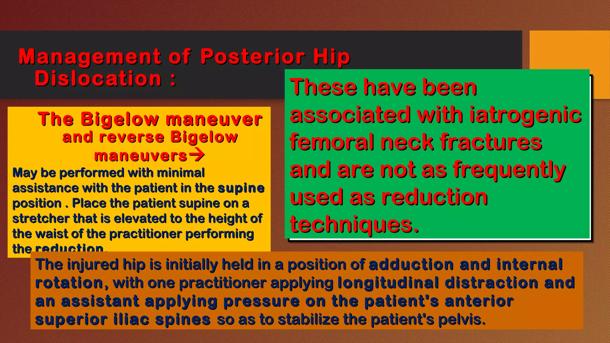 3. hip dislocations | PPT