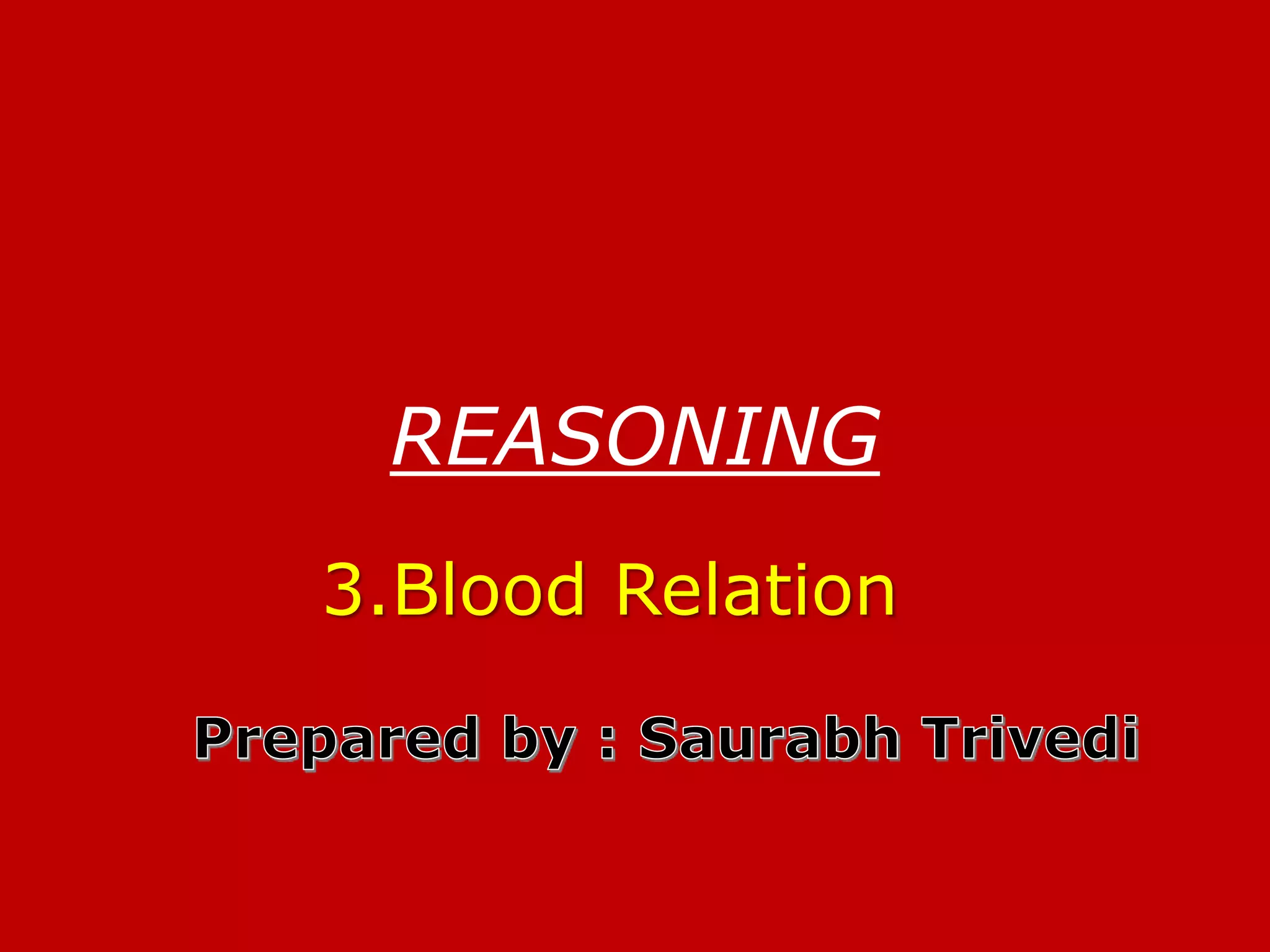 3.blood relation | PPTX