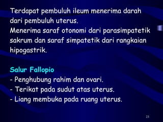3.2 struktur & fungsi reproduktif wanita | PPT