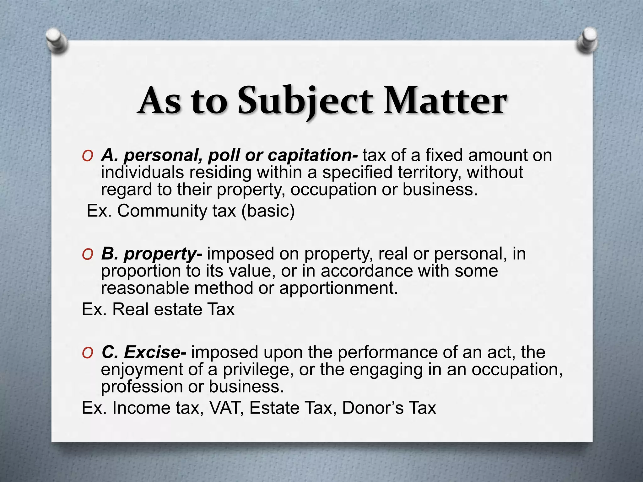 taxation | PPTX