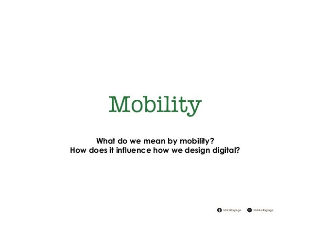 Designing for Mobility | PDF