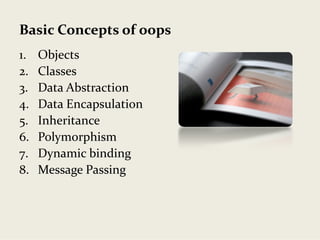 Introduction to oops concepts | PDF