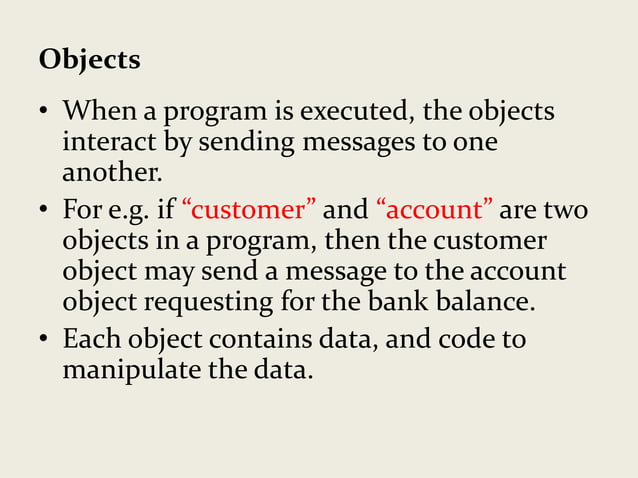 Introduction to oops concepts | PDF | Programming Languages | Computing