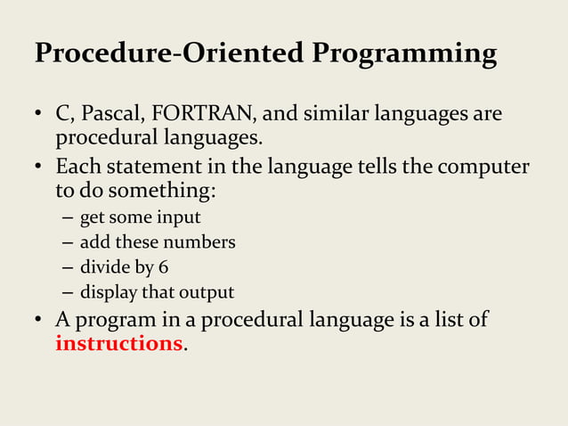 Introduction to oops concepts | PDF | Programming Languages | Computing