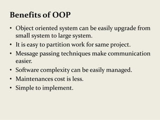 Introduction to oops concepts | PDF