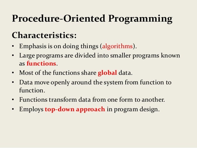 Introduction to oops concepts