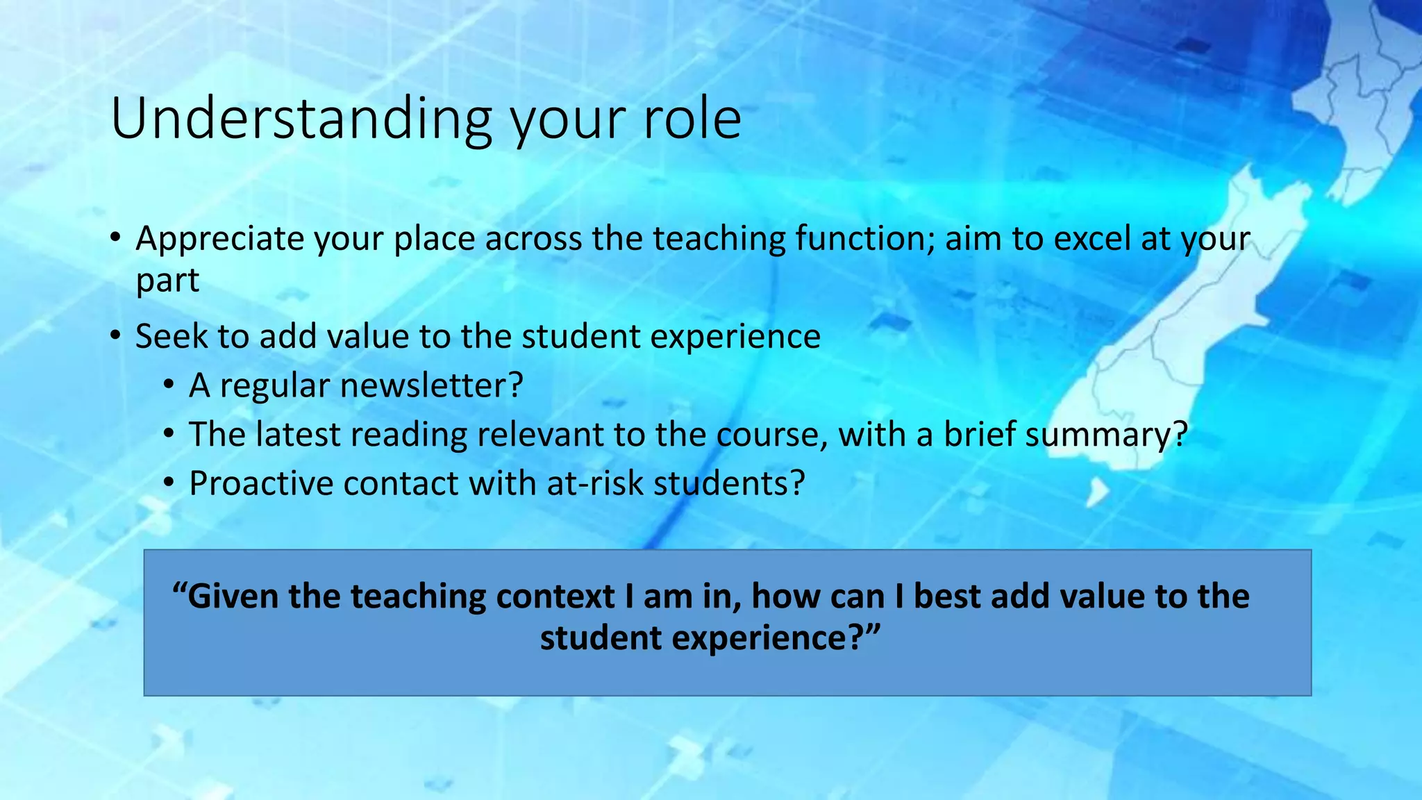 Understanding your role | PPT