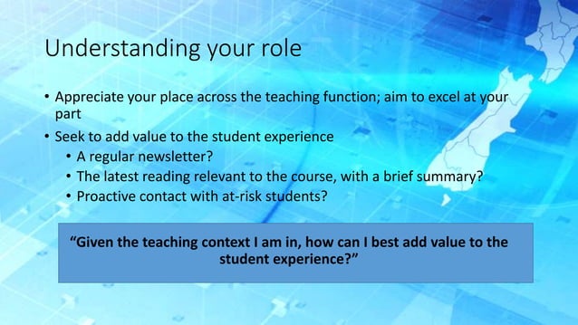 Understanding your role | PPT