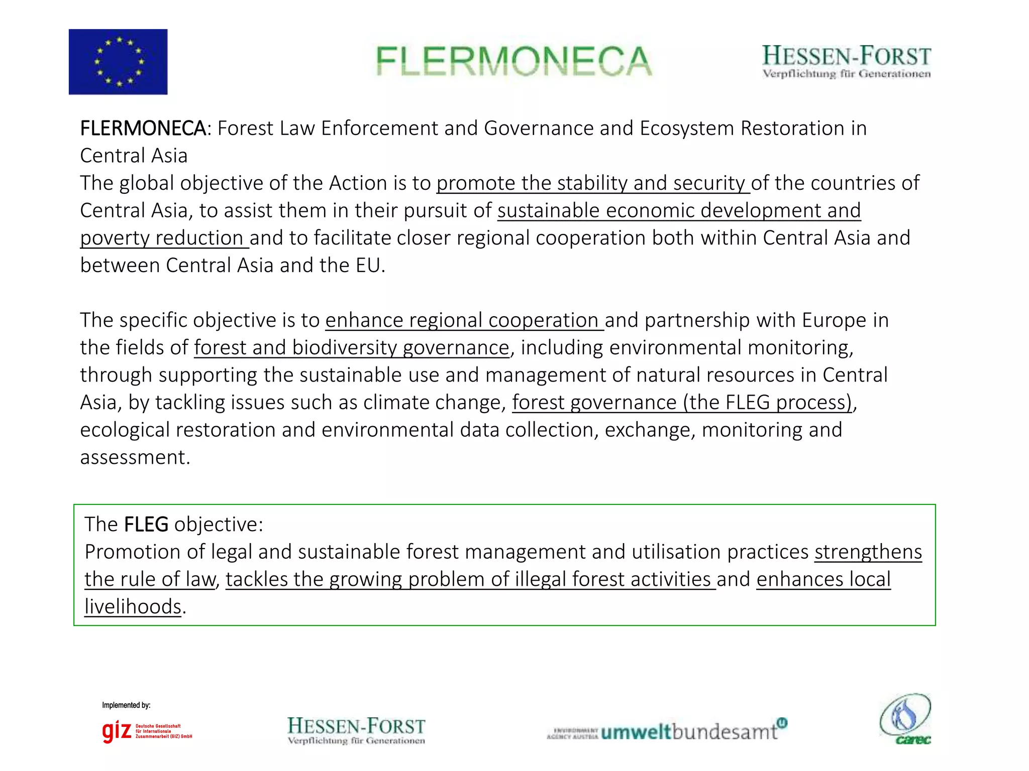3. The FLEG component of FLERMONECA | PPTX