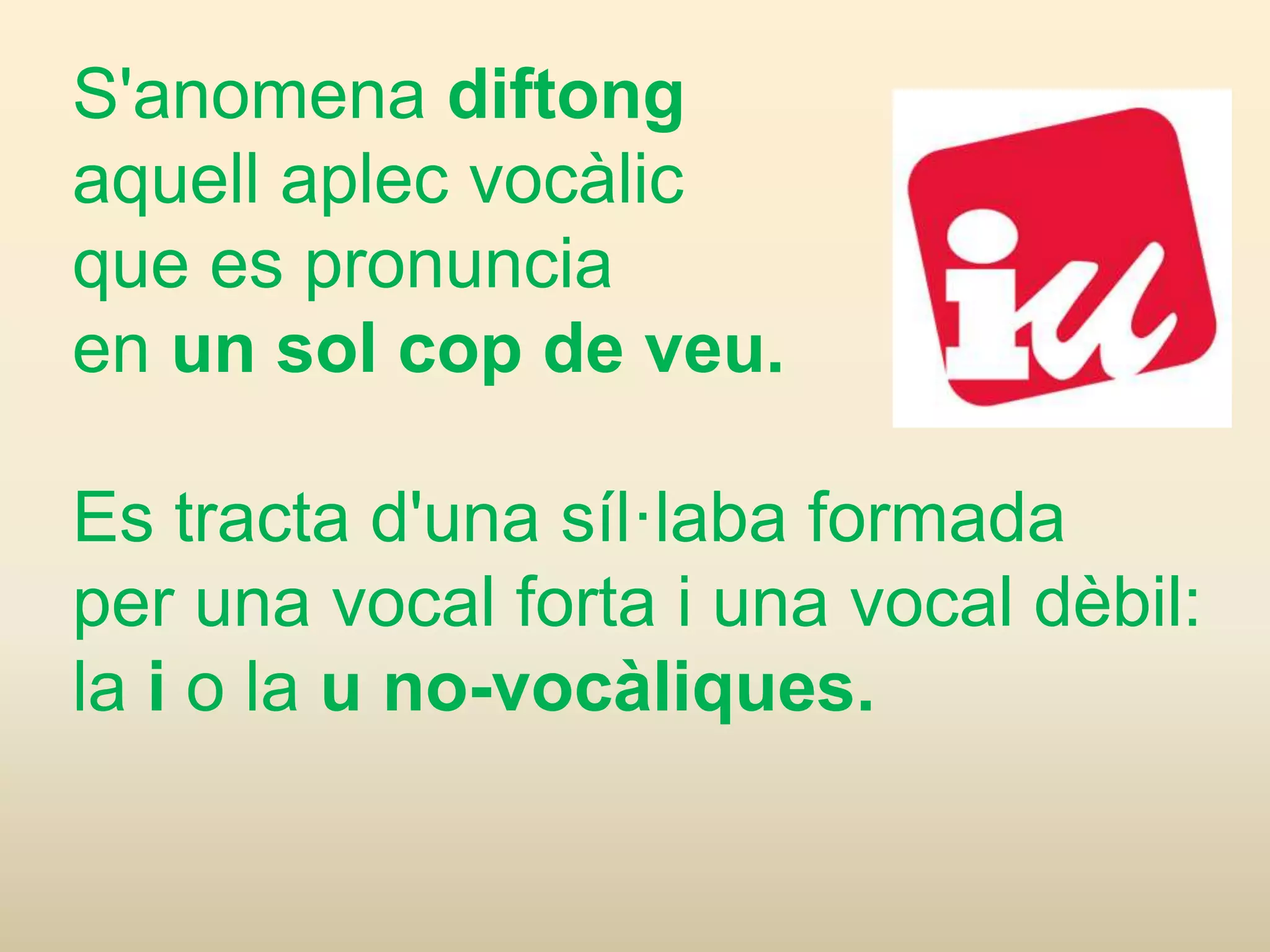 3. síl·laba i diftong | PPTX