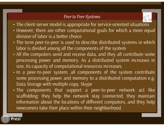 Distributed Computing and Big Data | PPT